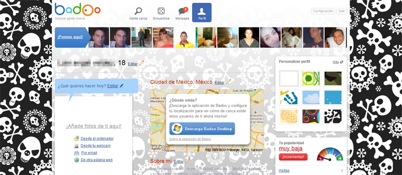 Badoo. Personaliza tu perfil en Badoo